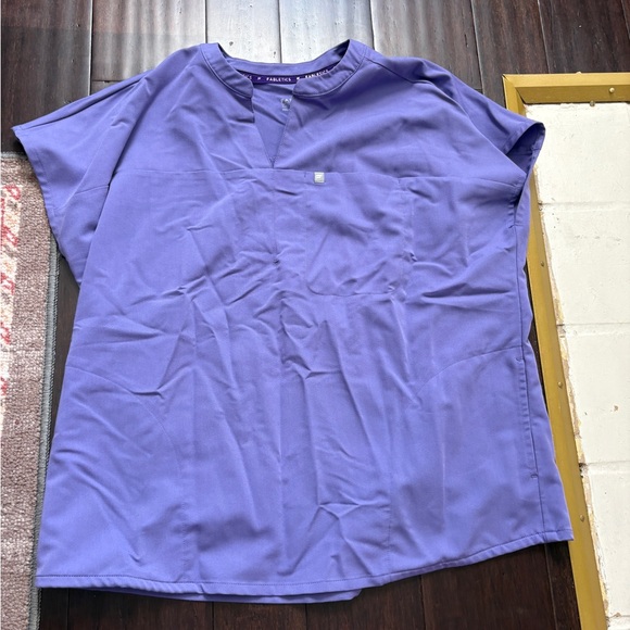 Fabletics | Other | Fabletics Purple Scrub Set Large Top Medium Bottoms ...